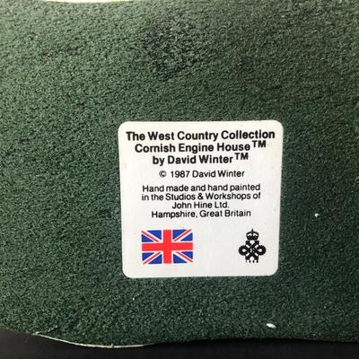 LOT 20X: David Winter Cottages w/ Boxes - 1987 Cornish Engine House ...