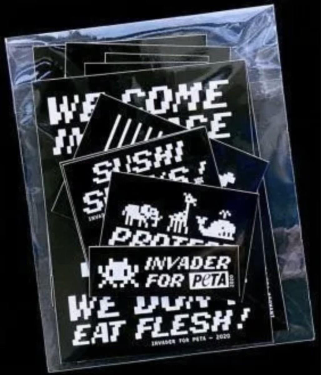 INVADER - INVADER FOR PETA STICKER SET | EstateSales.org