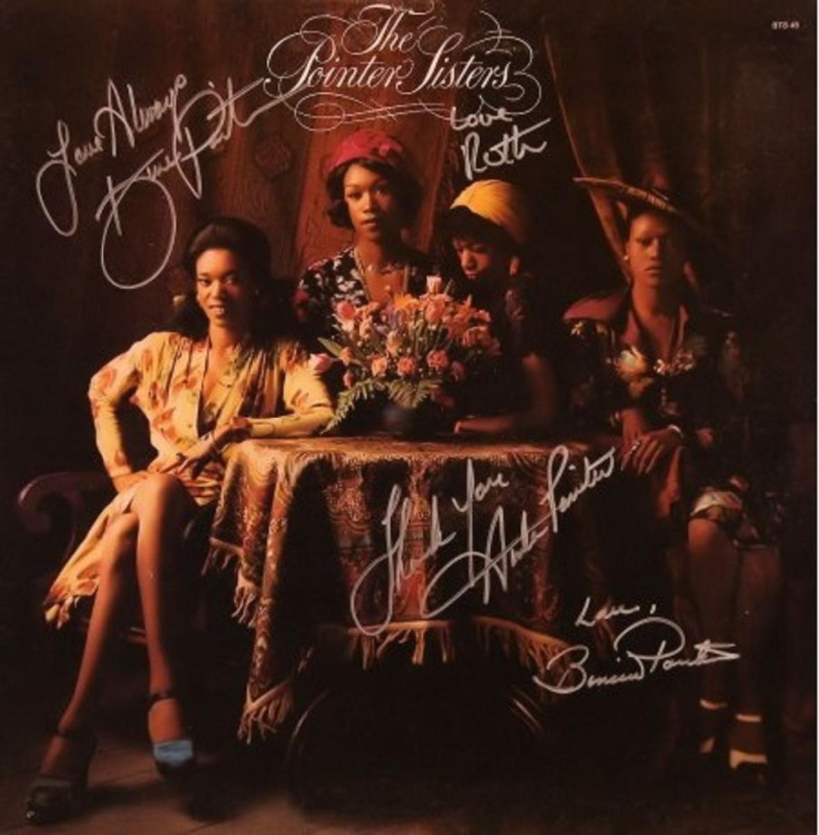 The Pointer Sisters signed The Pointer Sisters album | EstateSales.org