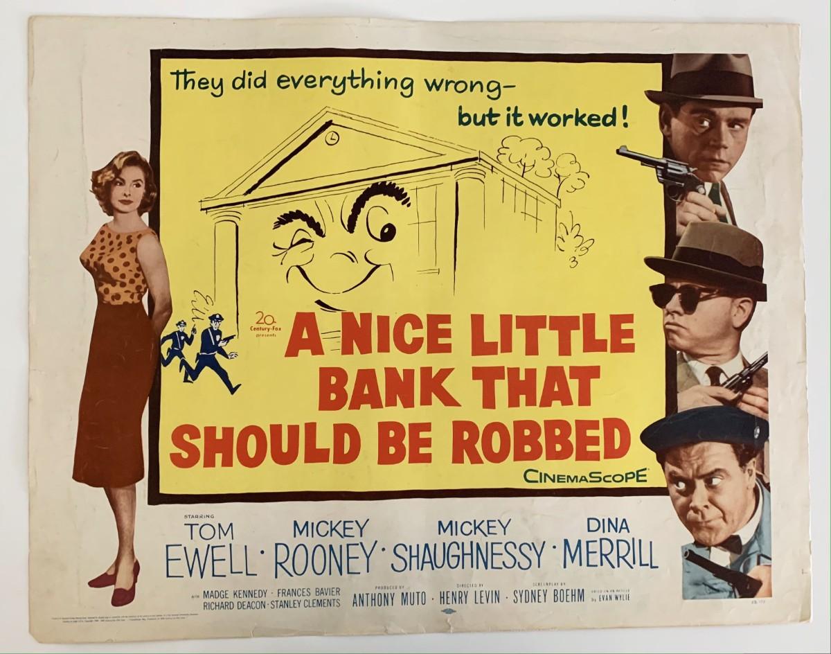 A Nice Little Bank That Should Be Robbed vintage movie poster ...