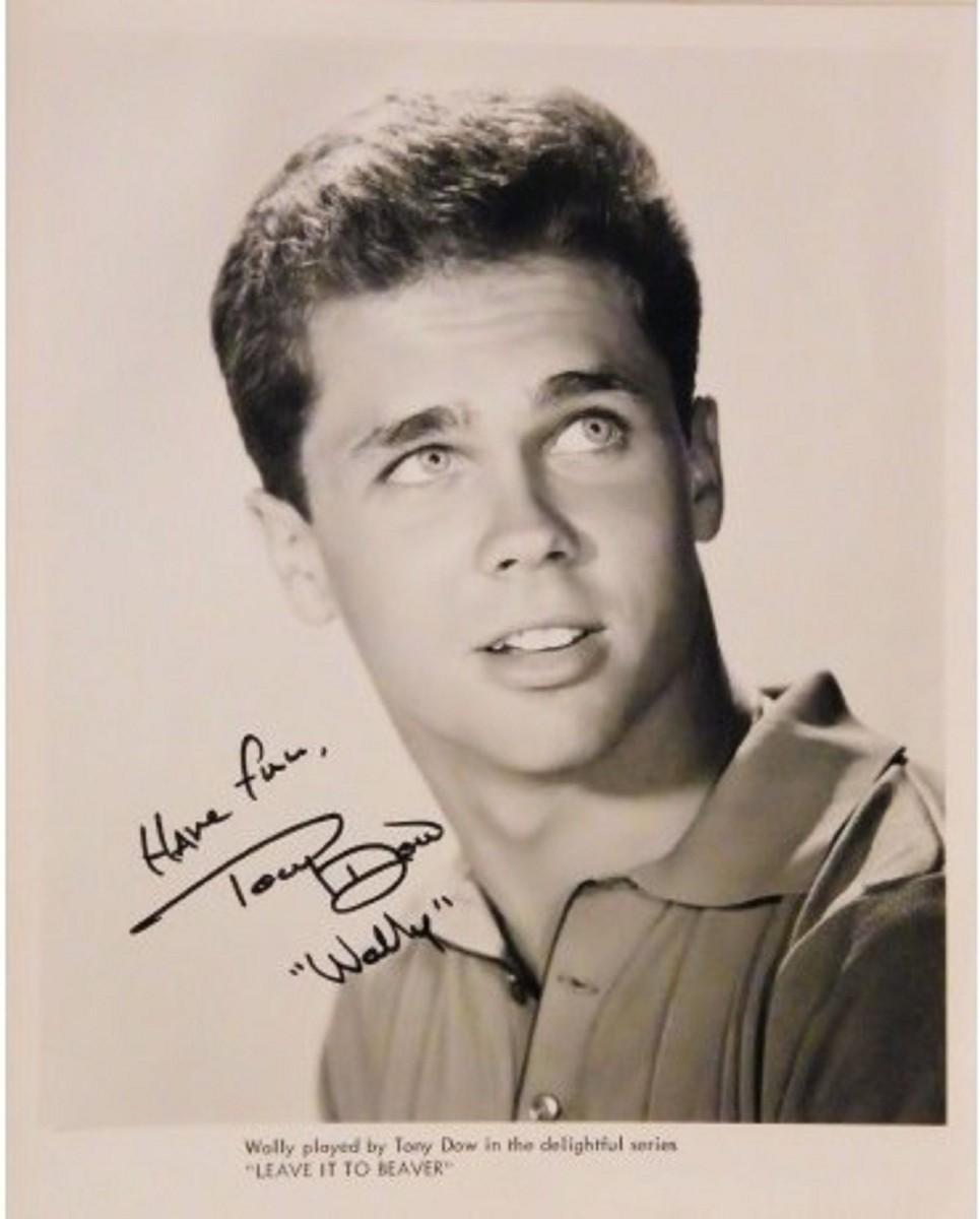 Tony Dow signed promo photo | EstateSales.org