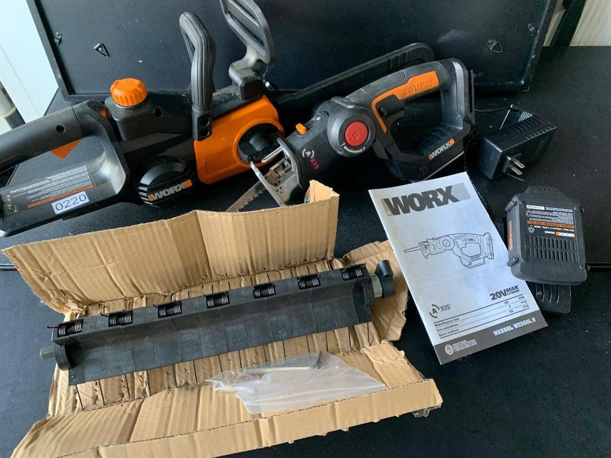 Worx Cordless Tree Trimming Set | EstateSales.org