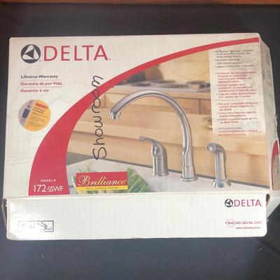 LOT 291B: Delta Kitchen Sink Model 172-SSWF in Box | EstateSales.org