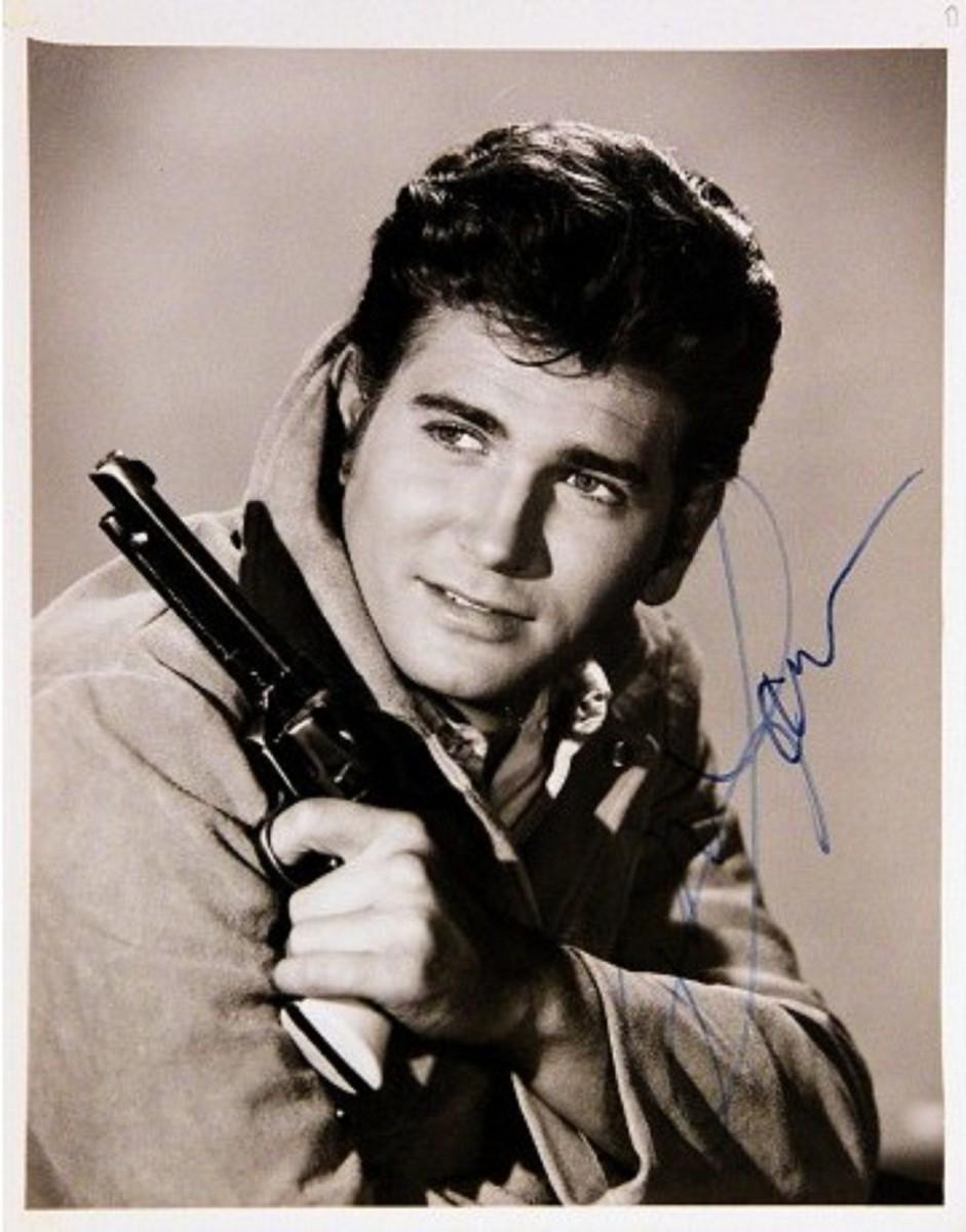Bonanza Michael Landon signed portrait photo | EstateSales.org
