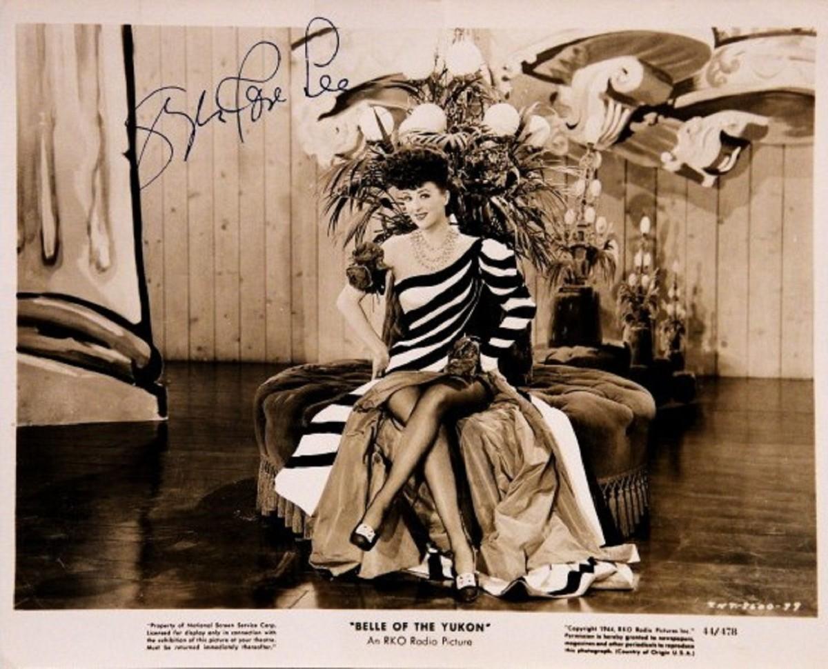 Gypsy Rose Lee signed movie still photo | EstateSales.org