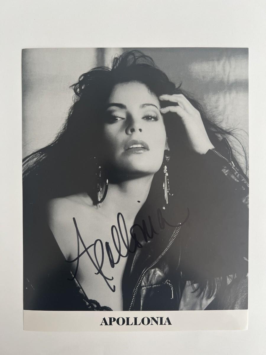 Apollonia signed photo | EstateSales.org
