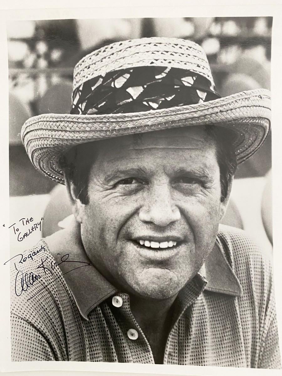 Alan King signed photo | EstateSales.org