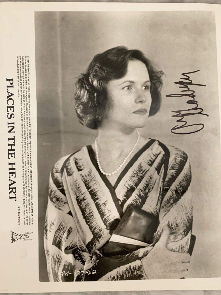 Places in the Heart Amy Madigan signed movie photo | EstateSales.org