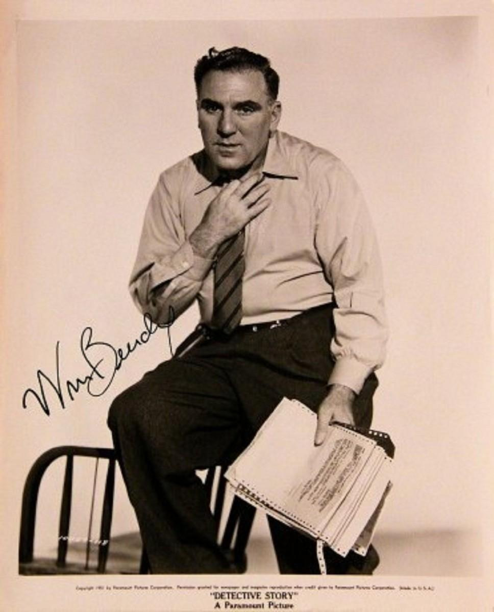 William Bendix signed promo photo | EstateSales.org