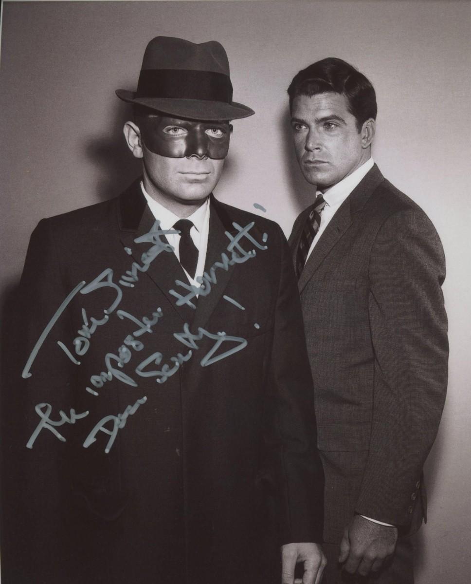 The Green Hornet Tom Simcox signed photo. GFA Authenticated ...