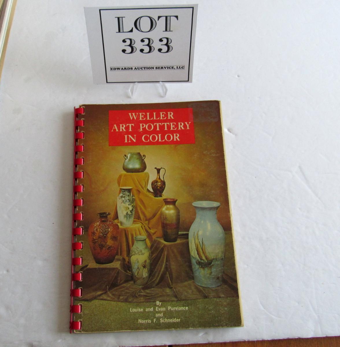 Weller Art Pottery In Color Book, 1971, Includes Pricelist ...