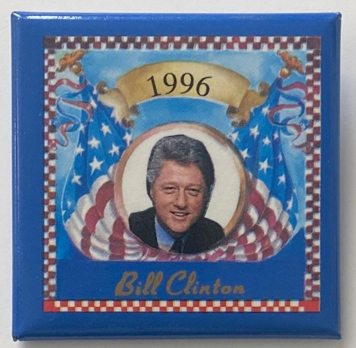Bill Clinton 1996 pin | EstateSales.org