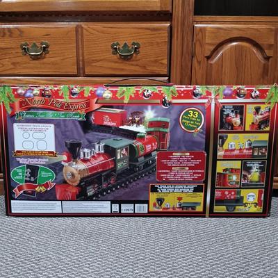 LOT 117: 3 Sets of Eztec Radio Controlled Chistmas Train Sets ...