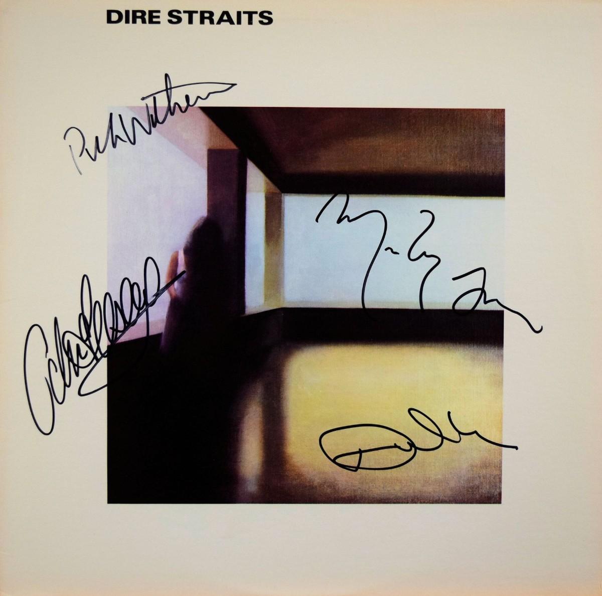 Dire Straits signed Debut album | EstateSales.org