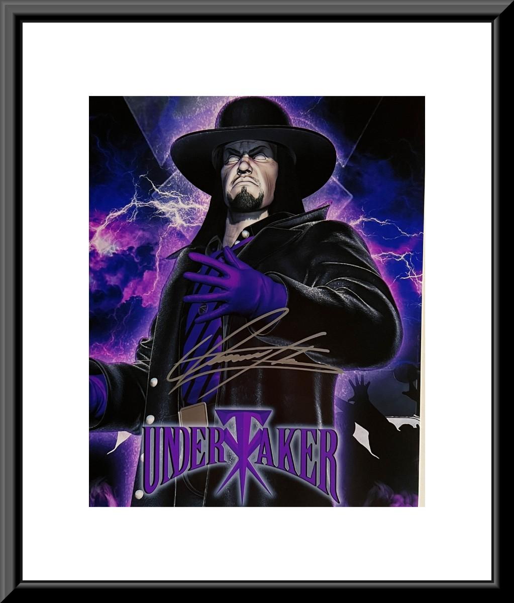 The Undertaker signed photo | EstateSales.org