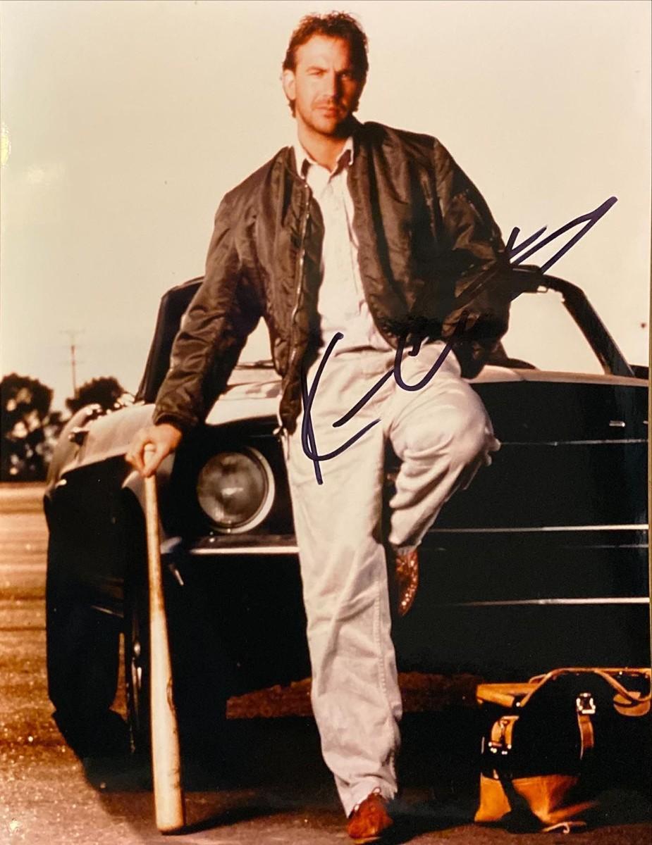 Bull Durham Kevin Costner Signed Movie Photo | EstateSales.org