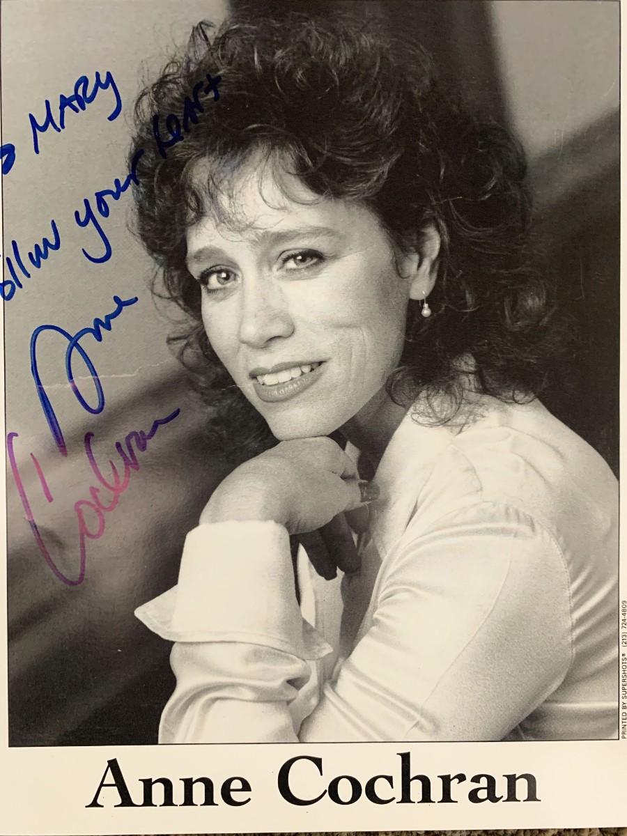 Anne Cochran signed photo | EstateSales.org