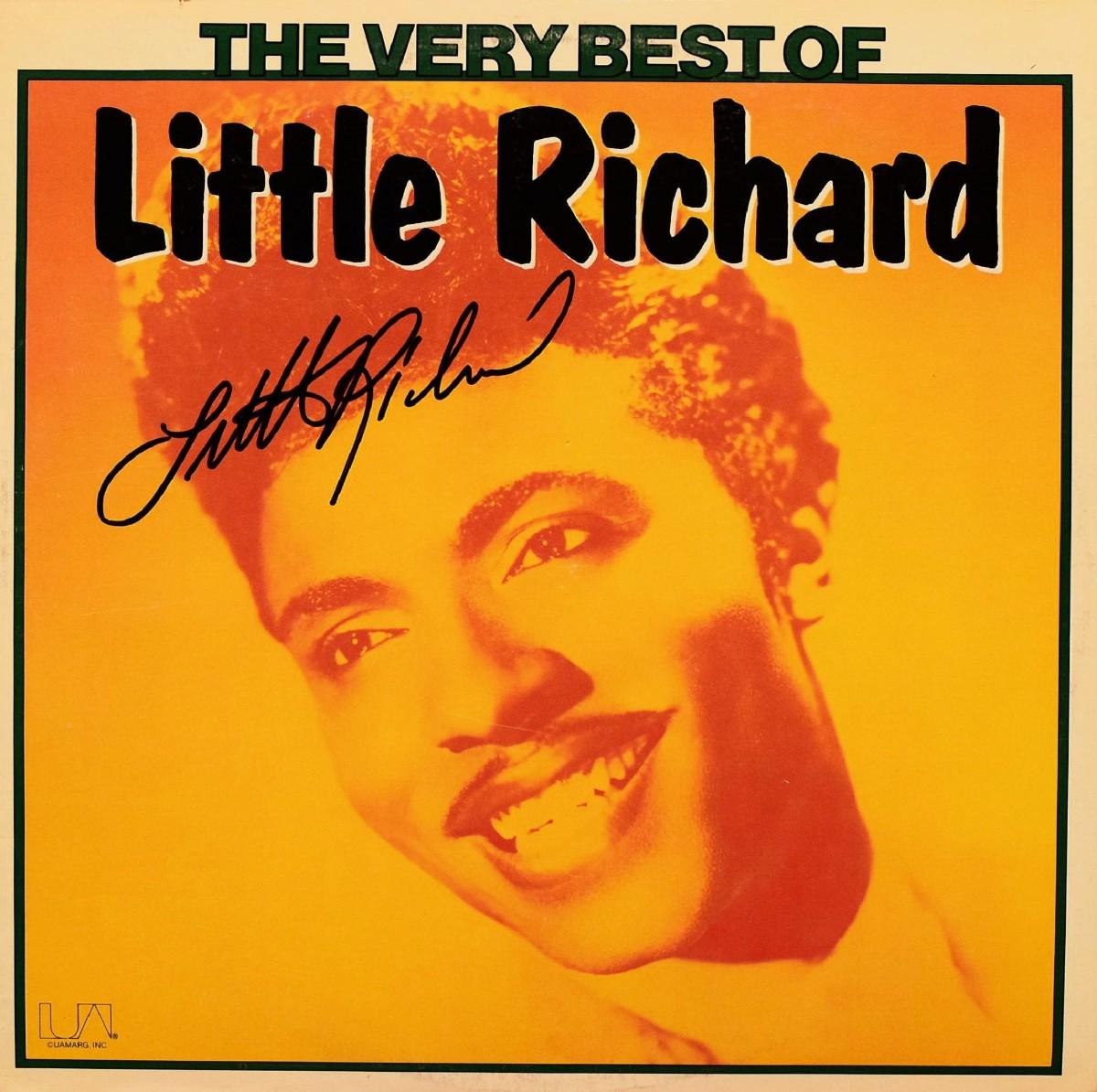 Little Richard signed The Very Best Of Little Richard album ...
