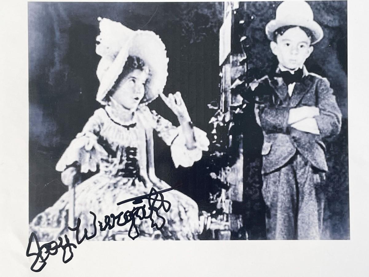 Our Gang actress Joy Wurgaft signed photo | EstateSales.org