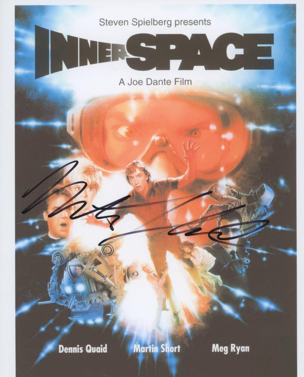 Innerspace Martin Short signed movie photo | EstateSales.org