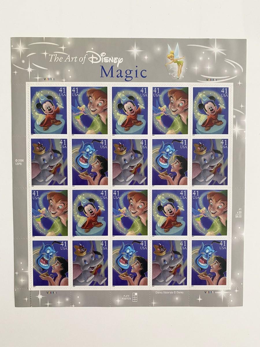 The Art of Disney Magic stamps | EstateSales.org
