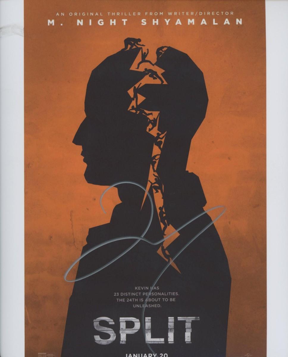 Split signed mini movie poster | EstateSales.org