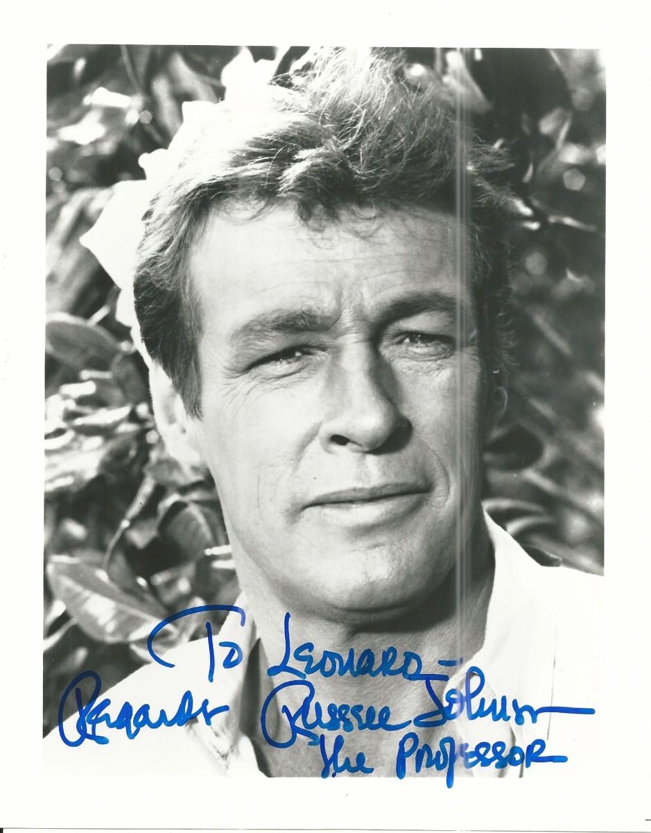Gilligan's Island Russell Johnson Signed Photo | EstateSales.org