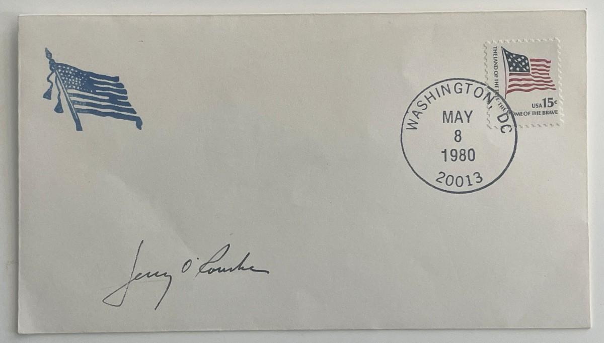 JFK assassination Secret Service Agent Captain Jerry O'Rourke signed ...