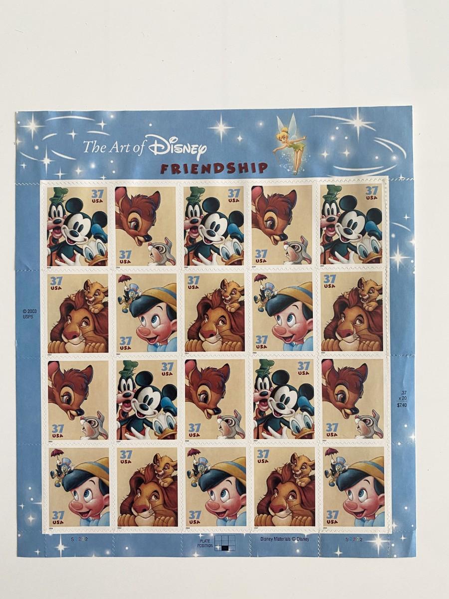 The Art of Disney Friendship stamps | EstateSales.org