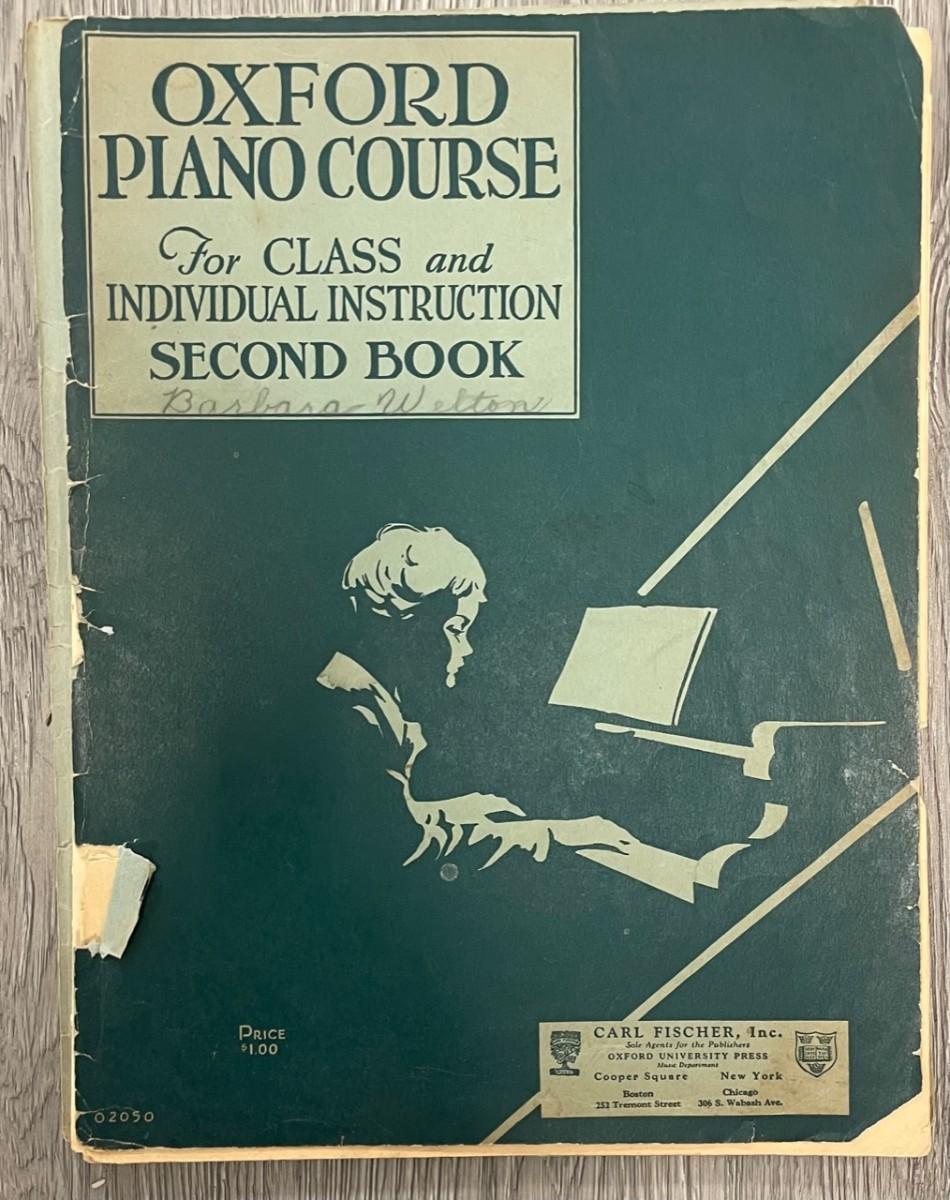 Ernest Schelling, forward, The Oxford Piano Course Second Book ...