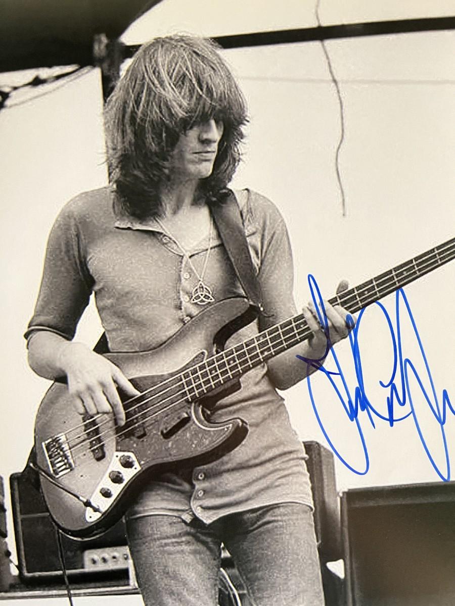 Led Zeppelin John Paul Jones signed photo | EstateSales.org