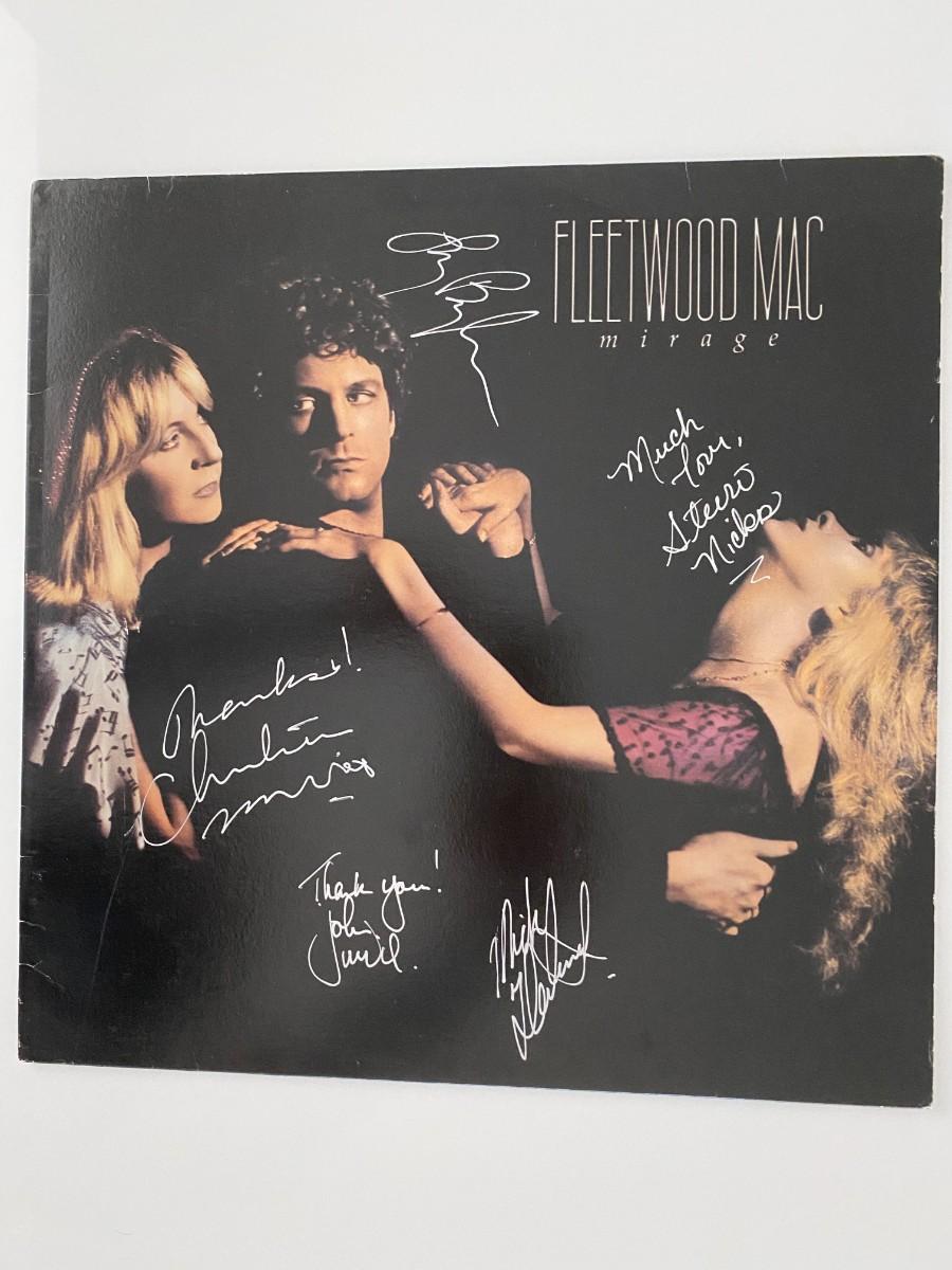 Fleetwood Mac signed Mirage album | EstateSales.org