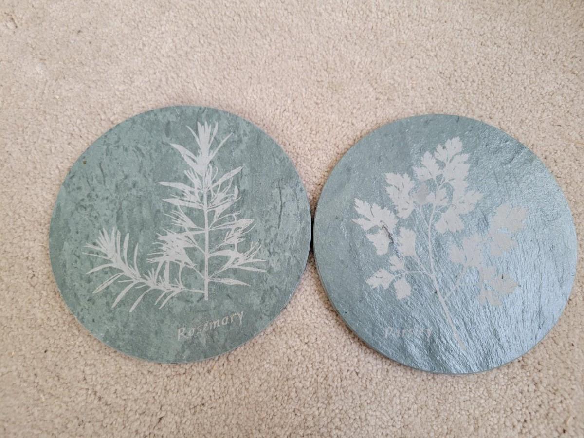 2 soap stone trivet | EstateSales.org
