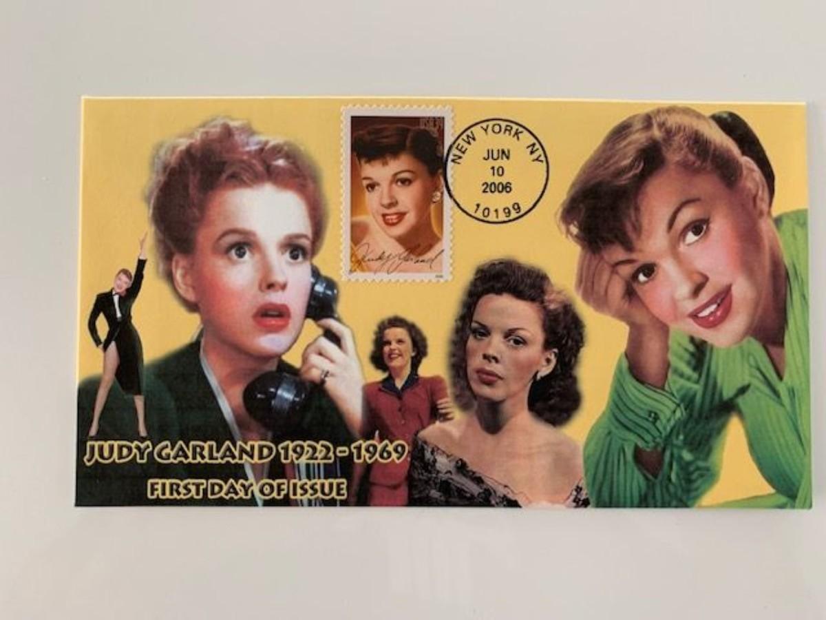 Judy Garland First Day Cover | EstateSales.org