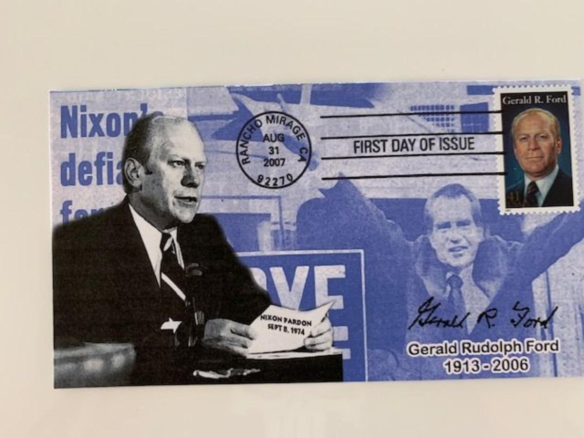 Gerald Ford First Day Cover | EstateSales.org