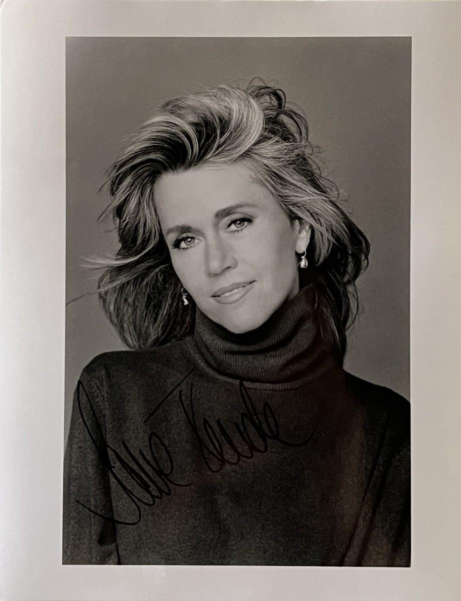 Jane Fonda signed photo | EstateSales.org