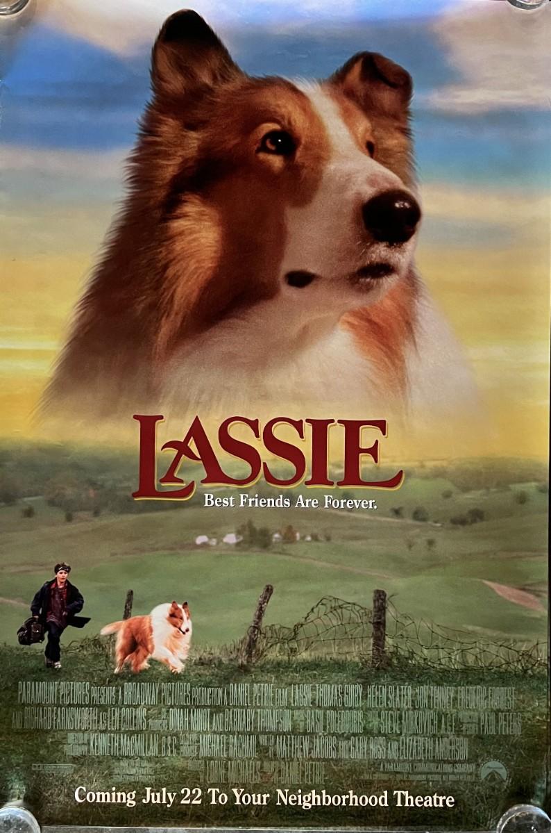 Lassie original movie poster | EstateSales.org