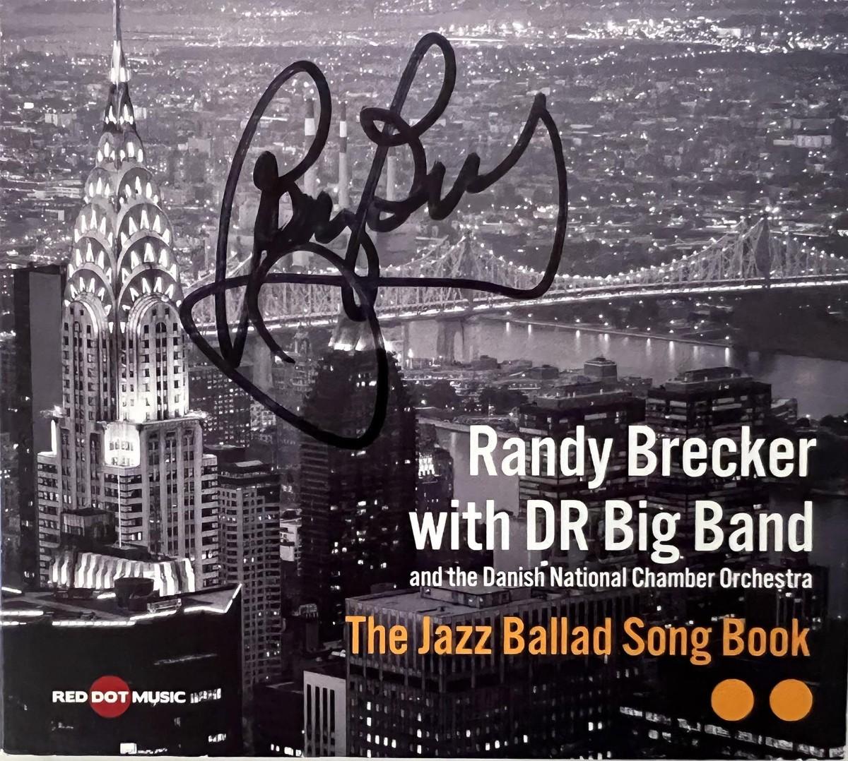Randy Becker The Jazz Ballad Song Book signed CD | EstateSales.org