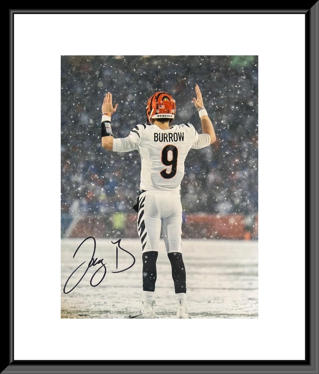 Joe Burrow signed photo | EstateSales.org