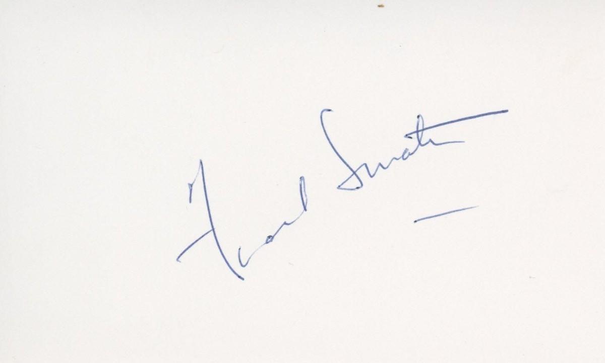 Frank Sinatra signature cut | EstateSales.org