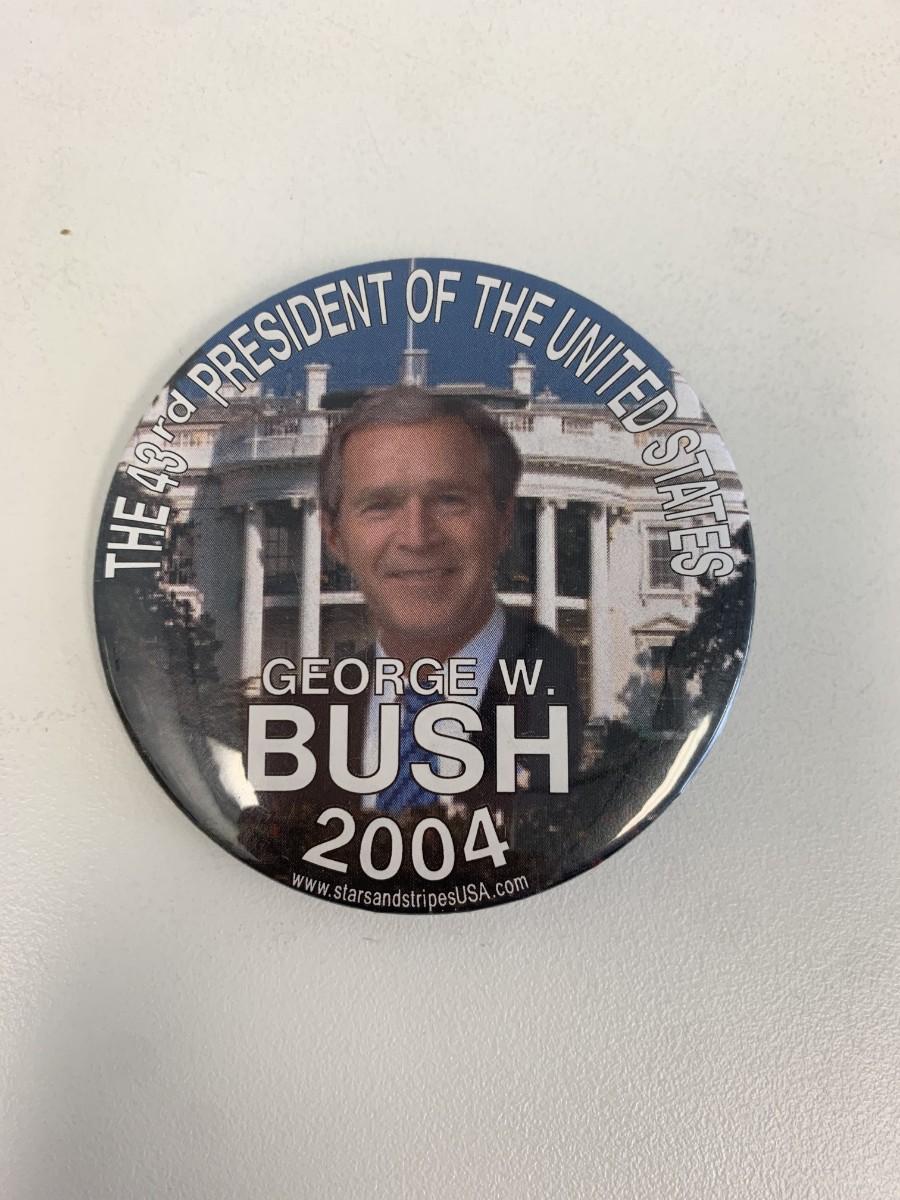 43rd President of the United States George W Bush 2004 pin ...
