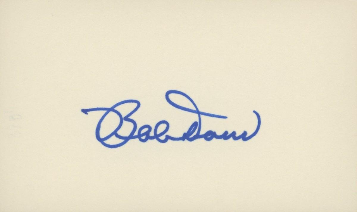 Bob Doerr original signature | EstateSales.org
