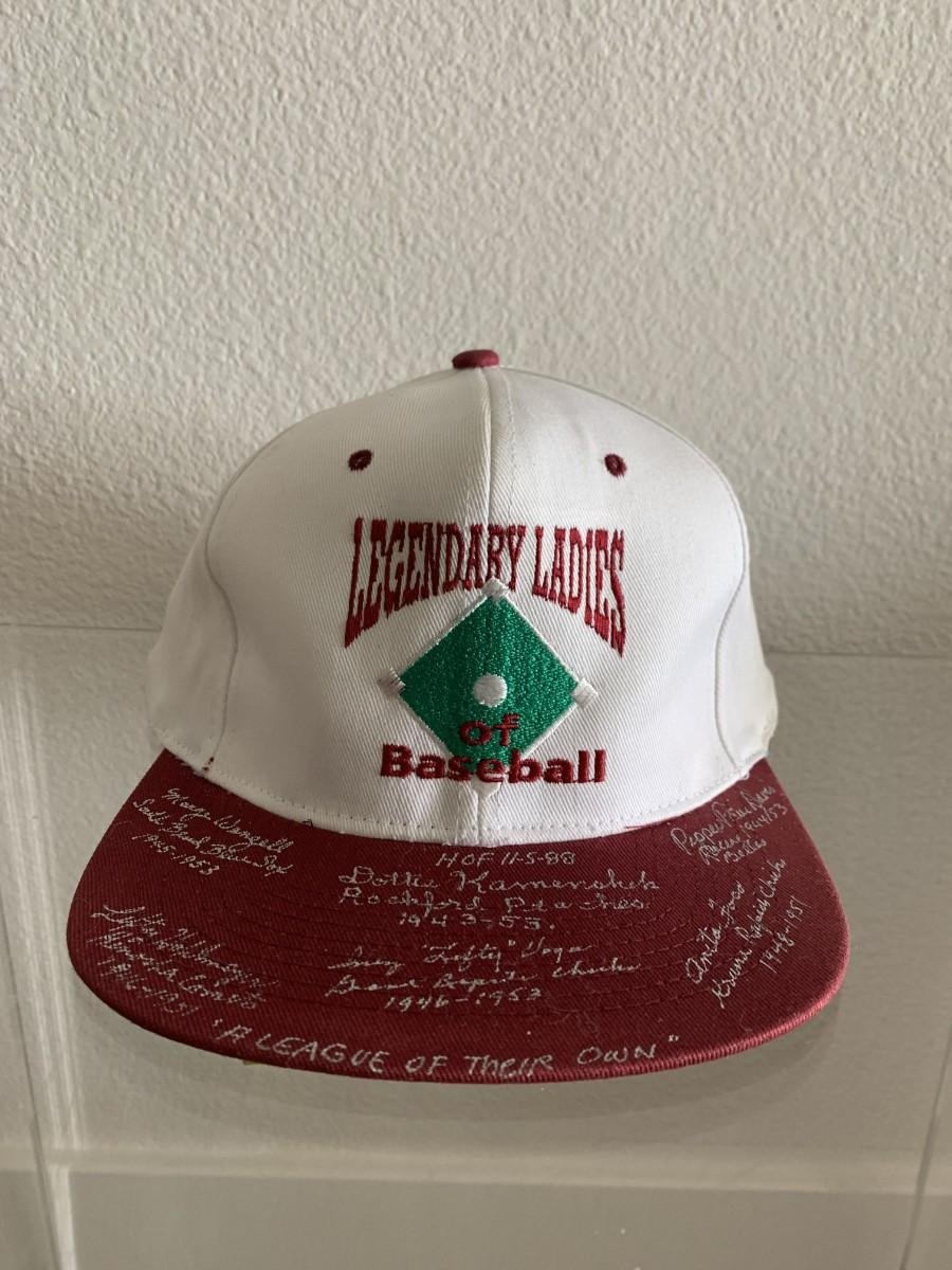 Legendary Ladies Of Baseball signed cap | EstateSales.org