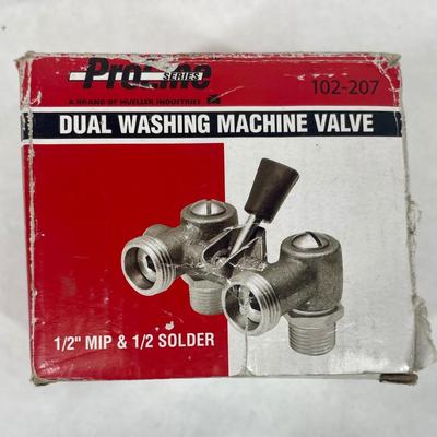 Dual Washing Machine Shut Off Valve - NIB | EstateSales.org