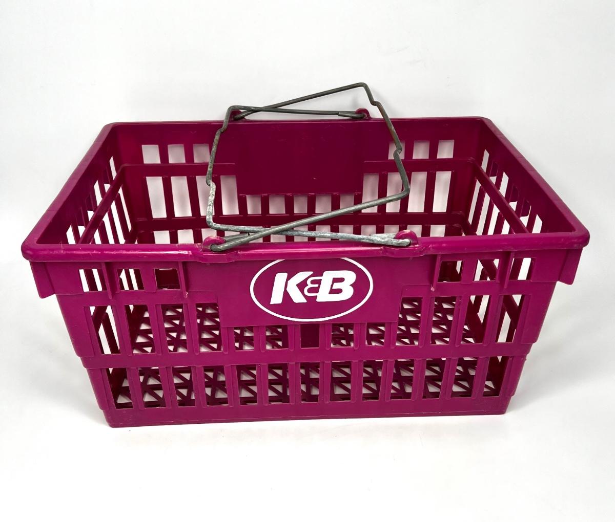 Actual Vintage K&B Drug Store Shopping Hand Basket - NOLA Icon ...