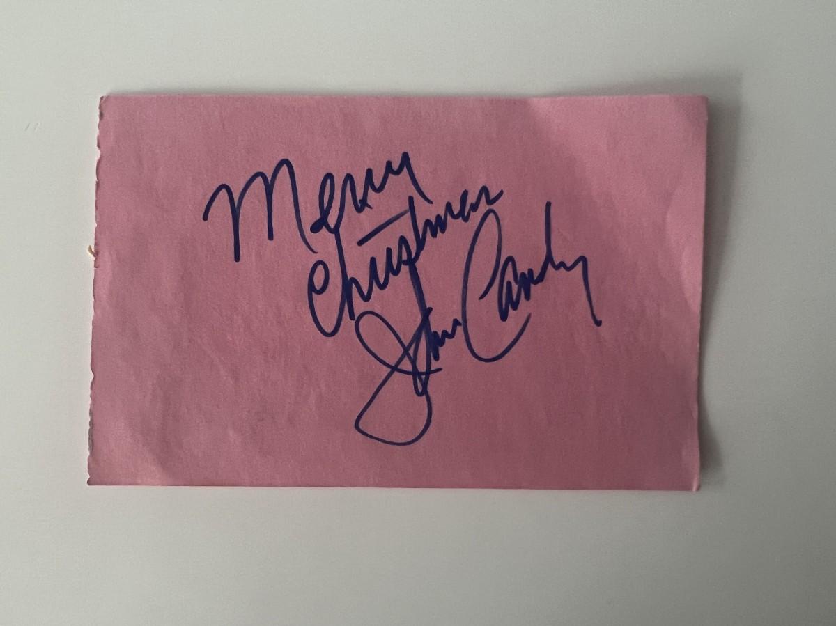 John Candy original signature | EstateSales.org