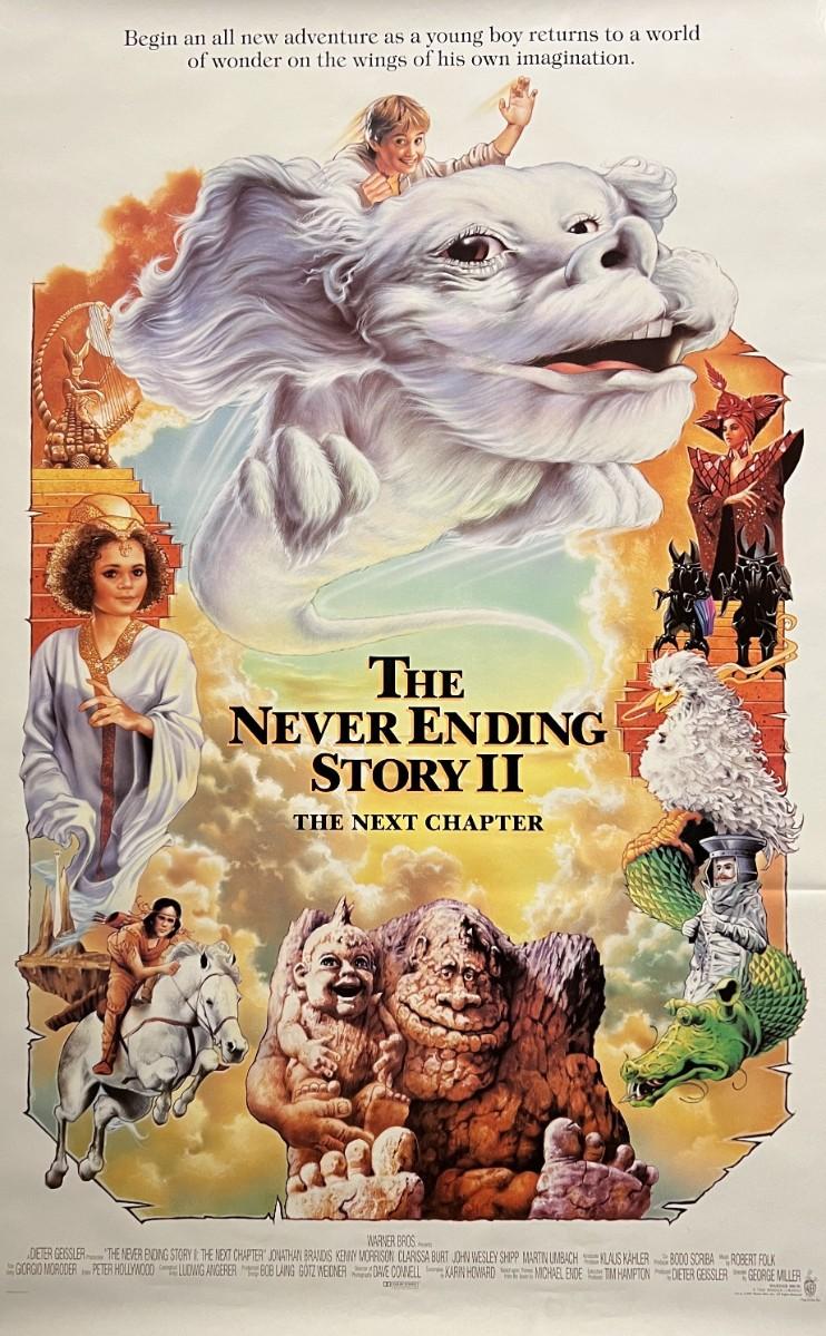 The Never Ending Story II 1990 original movie poster | EstateSales.org