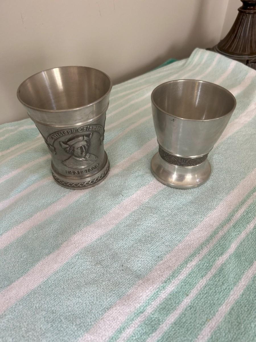Pewter cups | EstateSales.org