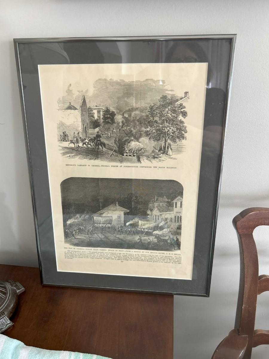 Wall Art Confederate Prints | EstateSales.org