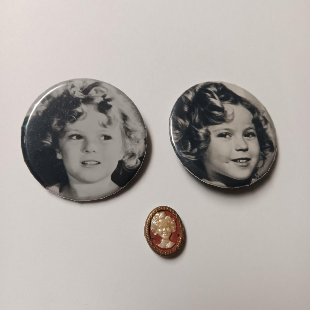 3 SHIRLEY TEMPLE PINS | EstateSales.org
